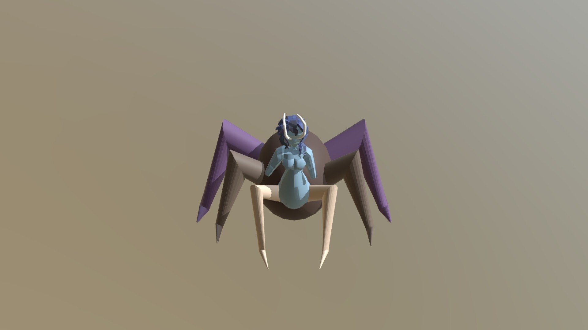 Spider Idle - 3D model by jeffocad [324a481] - Sketchfab
