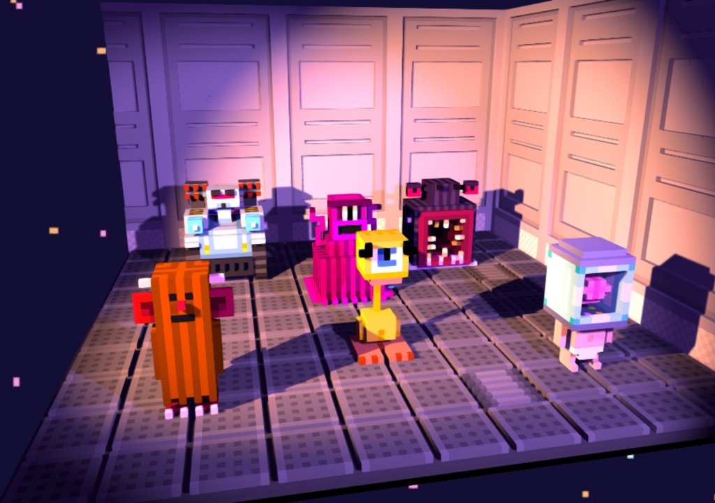 6 Voxel Aliens - 3D model by sorasabi [324b902] - Sketchfab