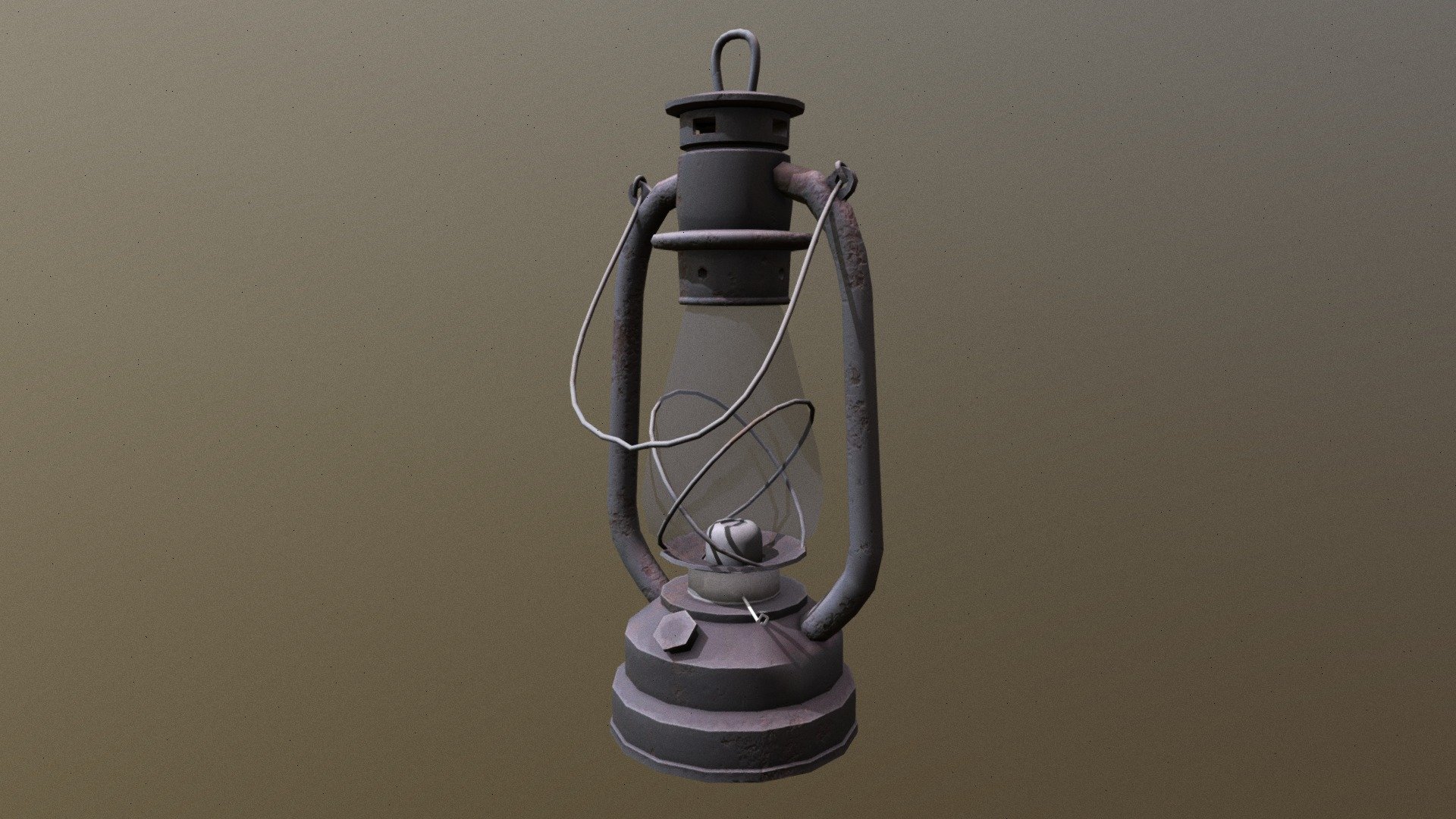 Lowpoly Stylized Kerosene Lamp - 3D model by dayuchuu [324be03] - Sketchfab