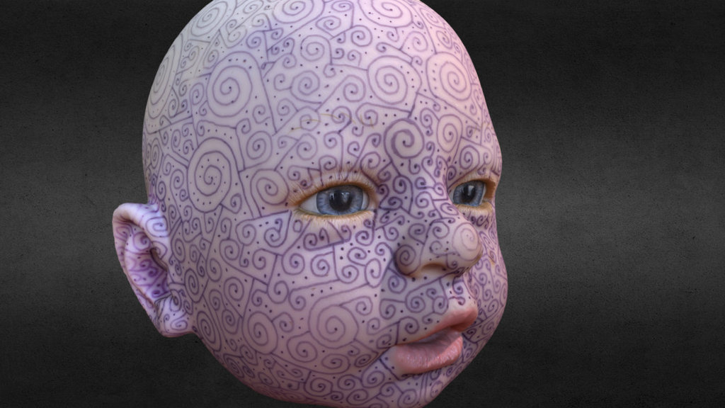 Simon Scan (comparison) - 3D model by misterdevious [324c629] - Sketchfab