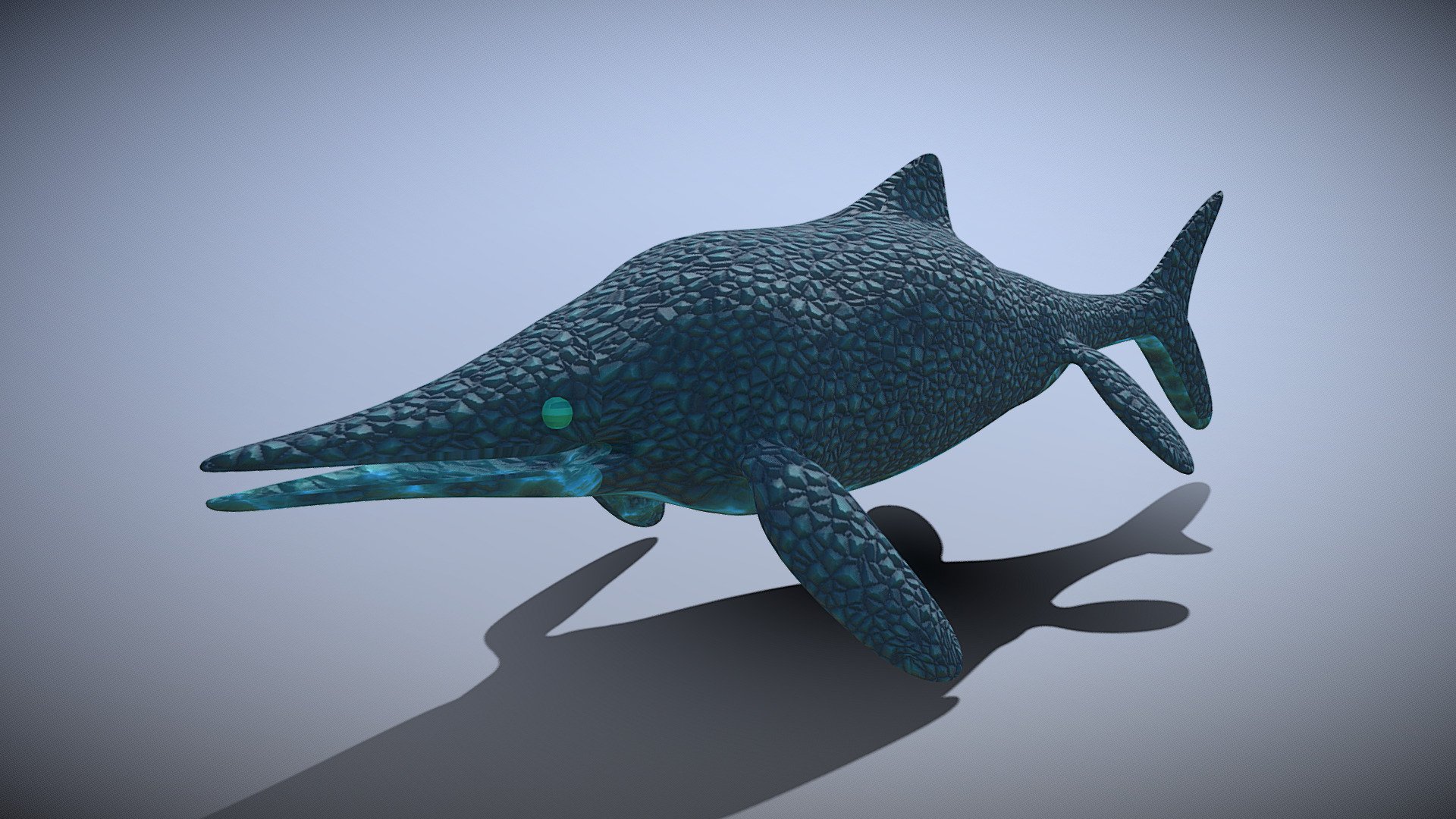 Ichthyosaurus - 3D model by JD Web Programmer (@jdwebprogrammer ...