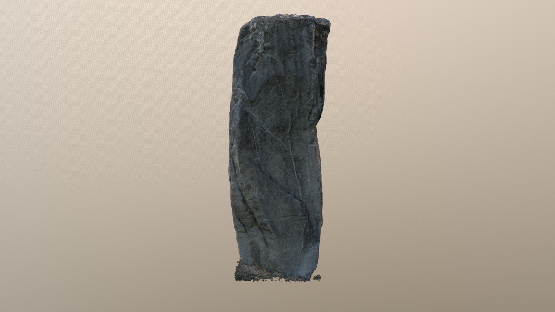 Menhir 5 version 2 - 3D model by Hubert Smulders (@hubert_smulders ...