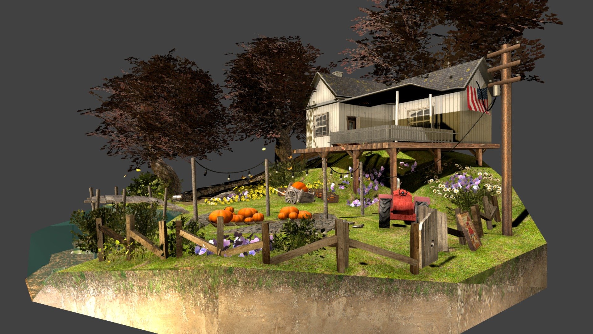 Grandma's Farmhouse - 3D model by Edouard Mortier (@Edouard.Mortier ...
