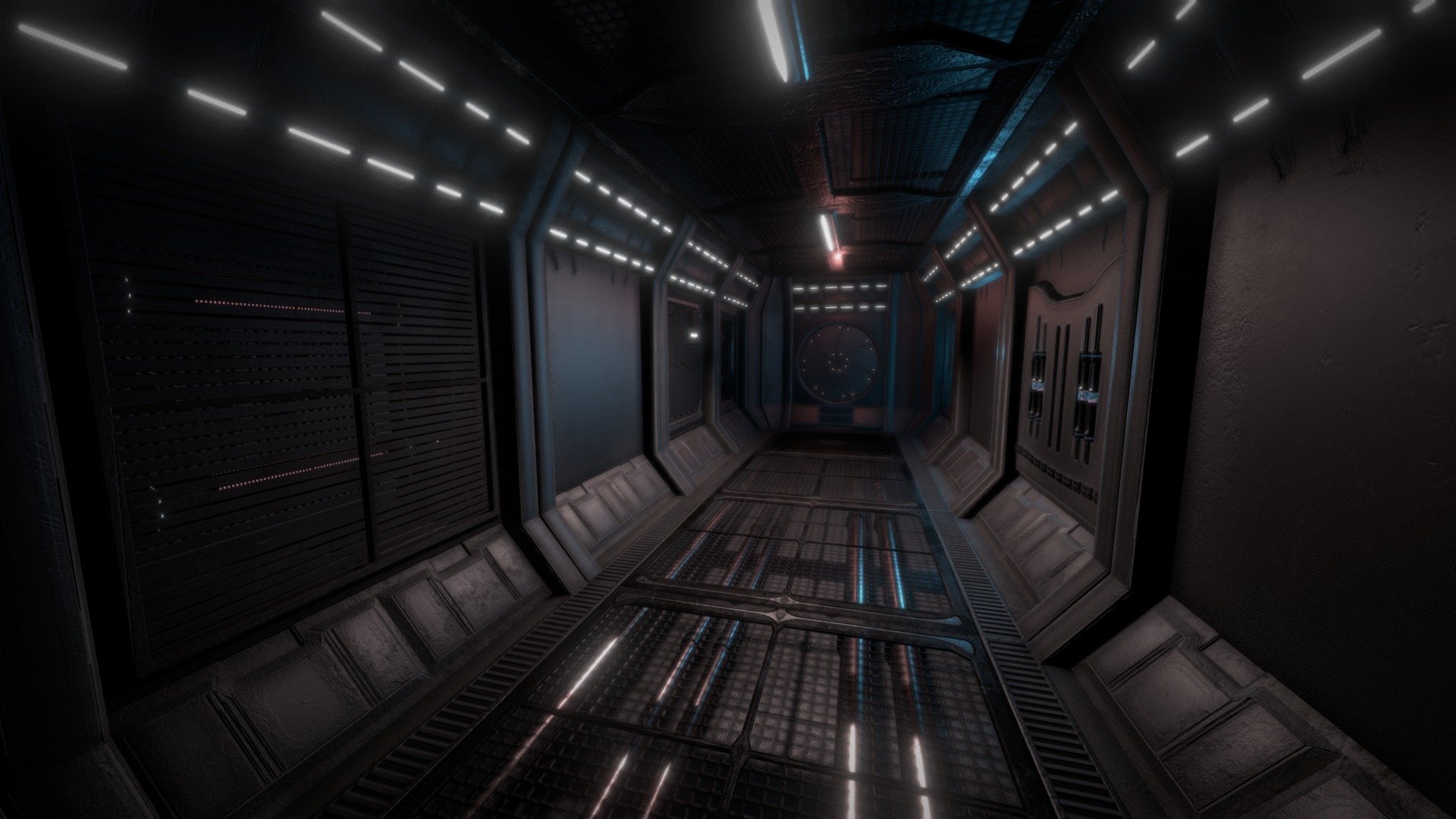 Sci-Fi Modular Level Pieces - 3D model by Kevin (@AlchemistsTome ...