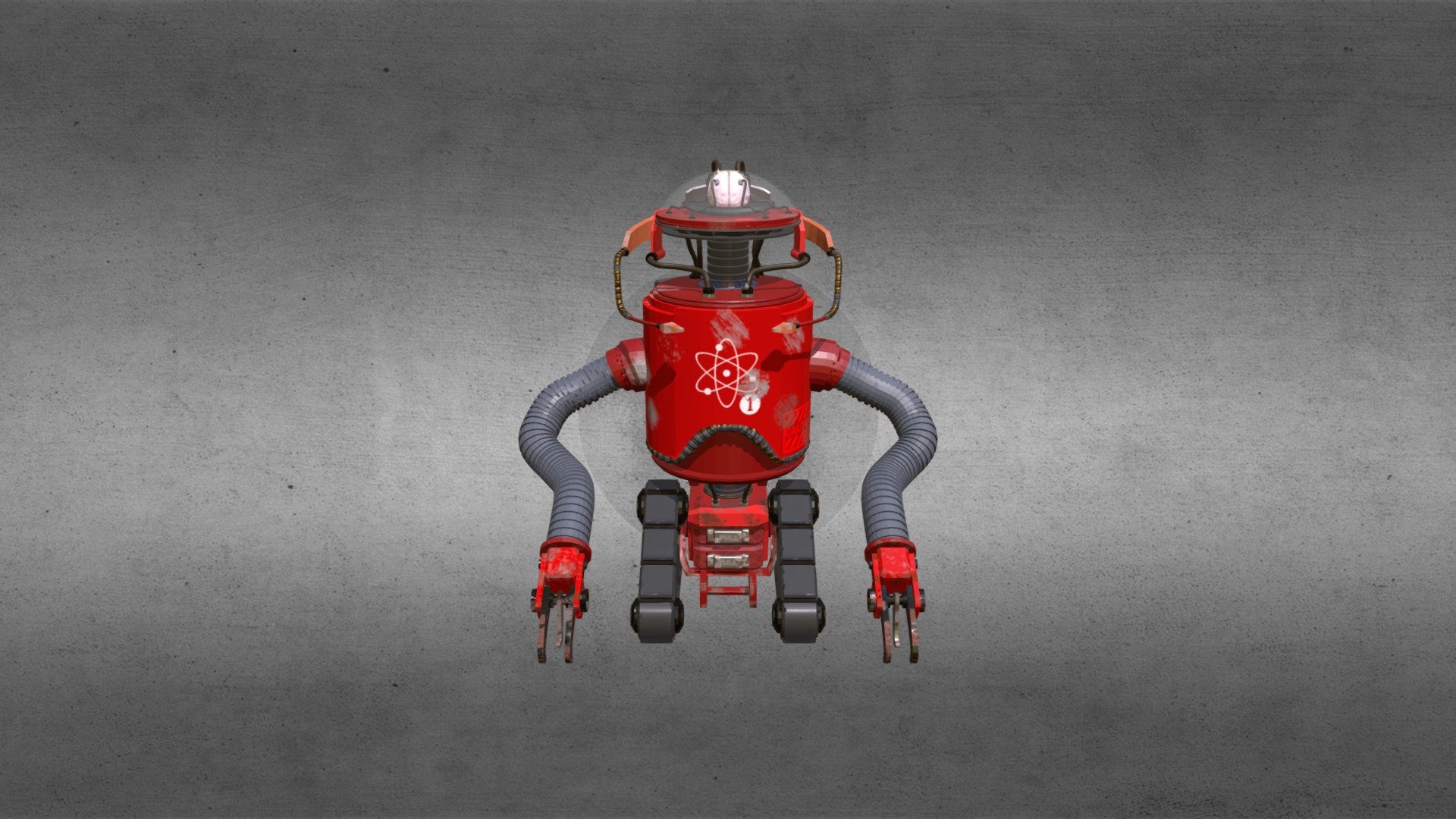 Robot Texture Real（practice） - 3D model by JackieZ (@Saltyfishz ...