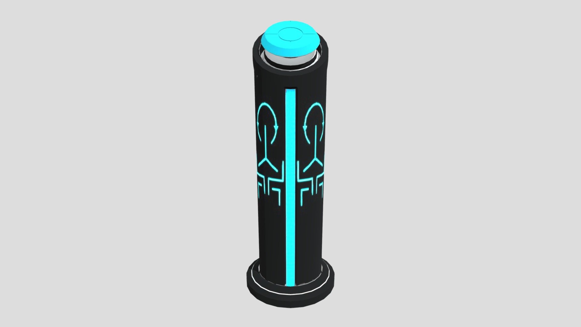 Sci fi Portal Pedestal Button - Download Free 3D model by Octane reboot ...