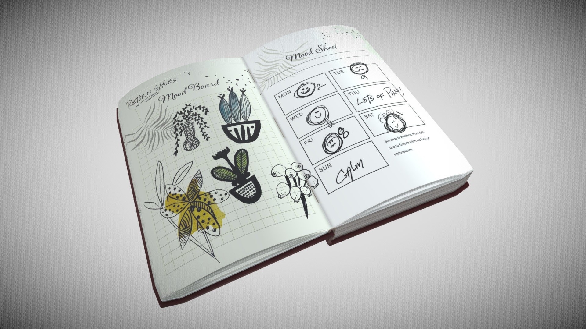 Open Journal - 3D model by marcolinadesign [325421a] - Sketchfab