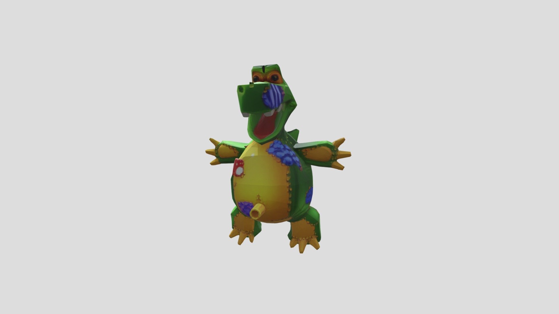 Banjo Tooie Mr. Patches [Not the original] - Download Free 3D model by ...
