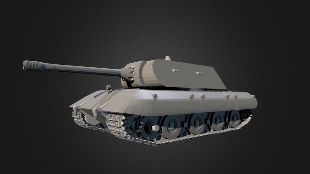 E-100 Porsche - 3D model by Giganaut (@madmailbox) [3256756] - Sketchfab