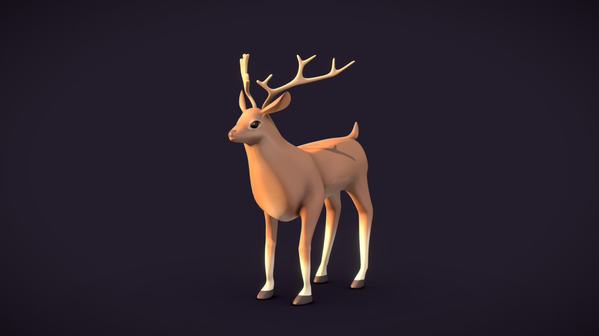 deer - 3D model by Food159 [3256ea2] - Sketchfab
