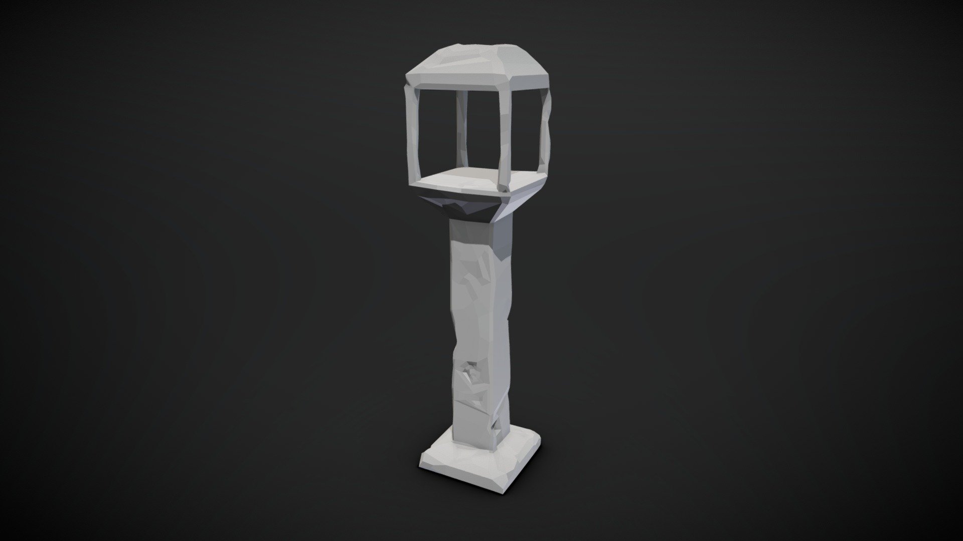 Lamp post - Download Free 3D model by OliverMatheGames [325715c ...