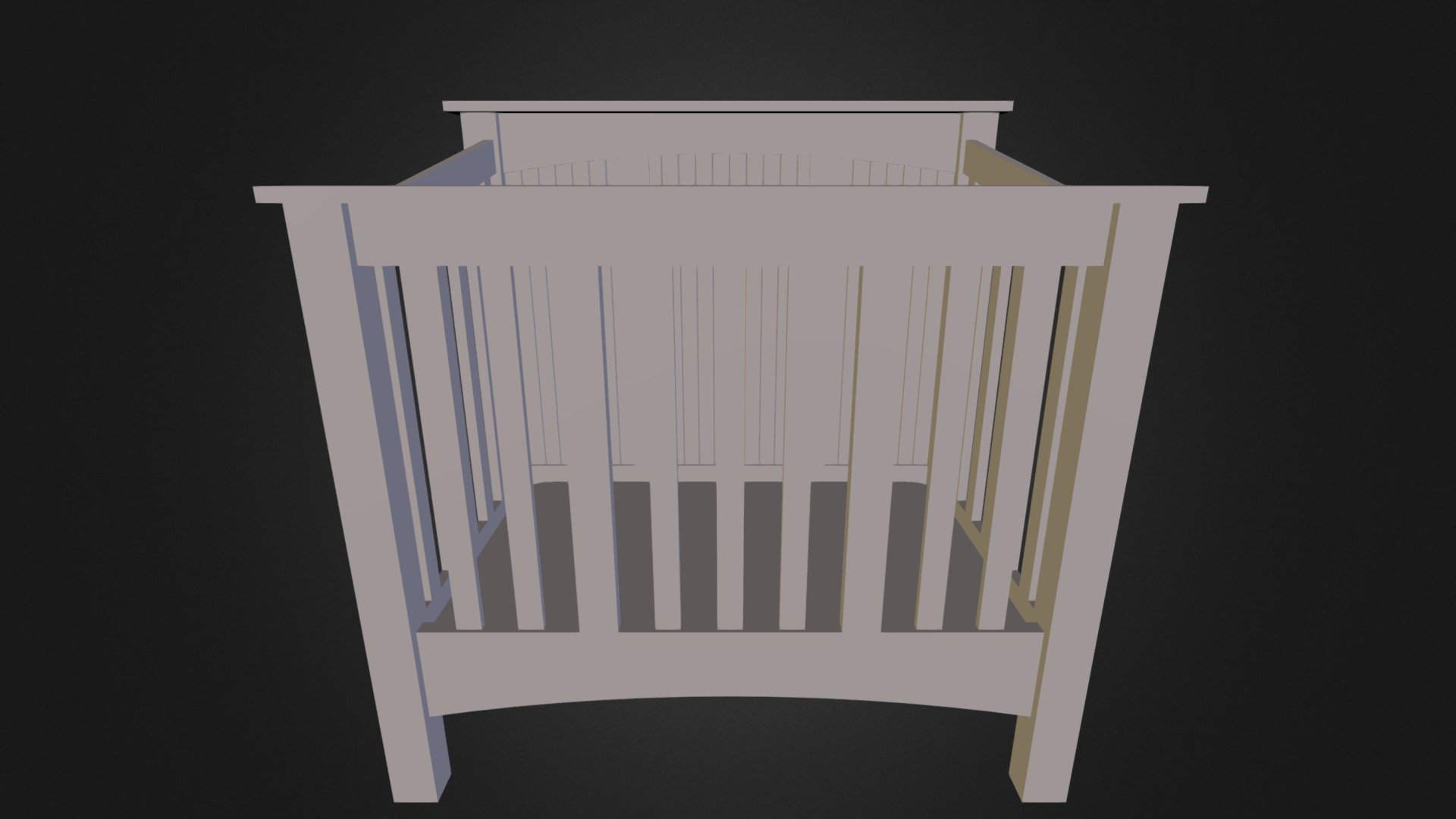 Crib-straight - 3D model by mcragun [32572d5] - Sketchfab