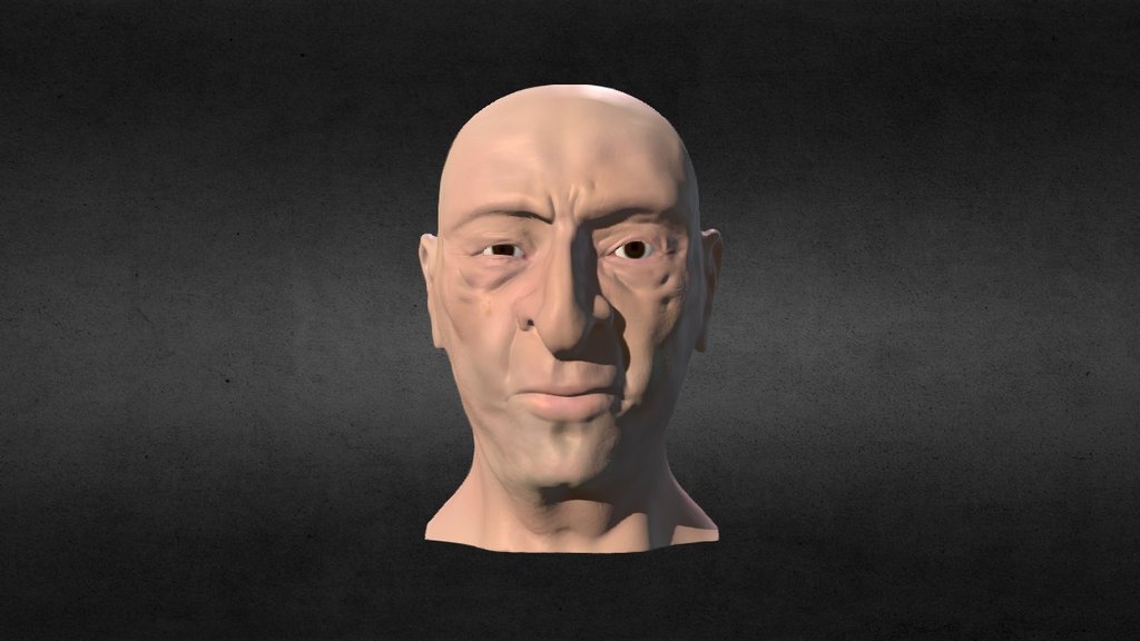 Old man - 3D model by bego.qa [3258a9a] - Sketchfab