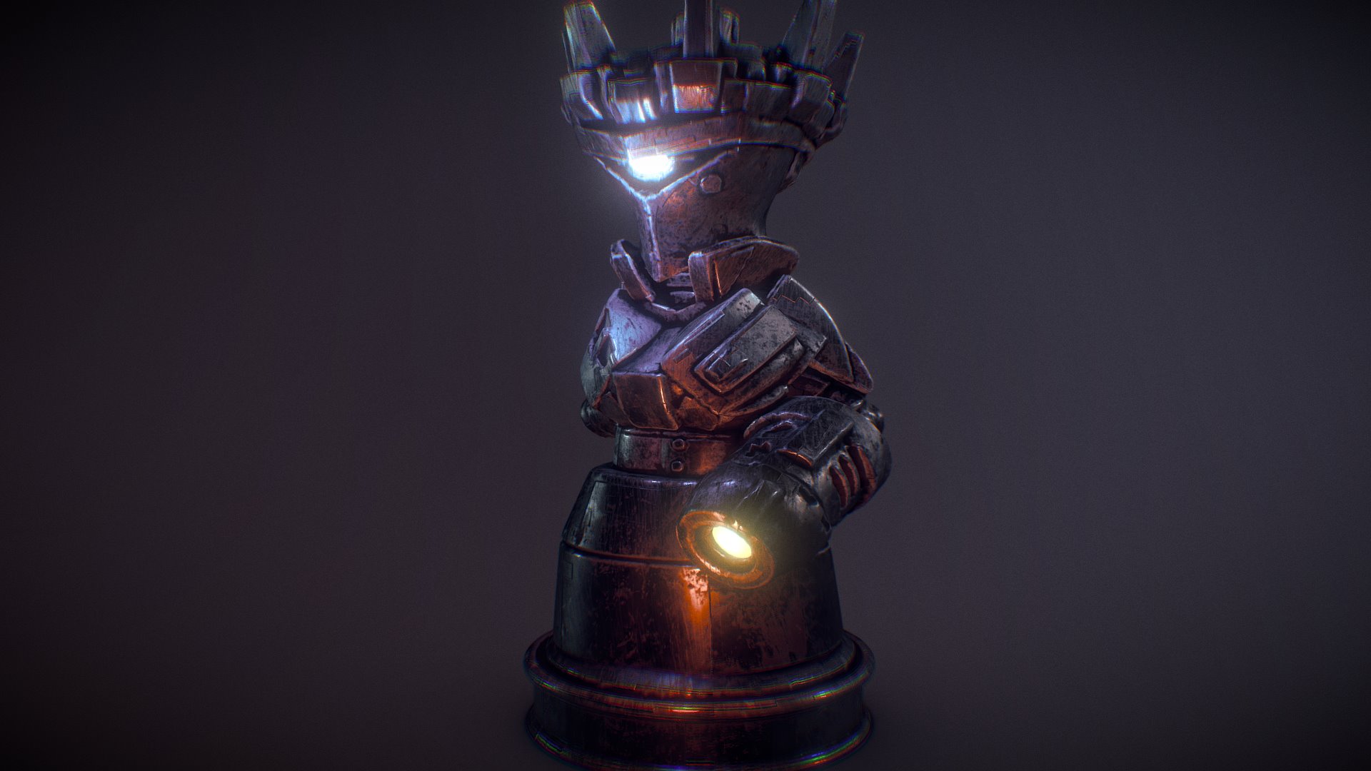 ROBOT QUEEN - 3D model by eric3dee [3258ba0] - Sketchfab