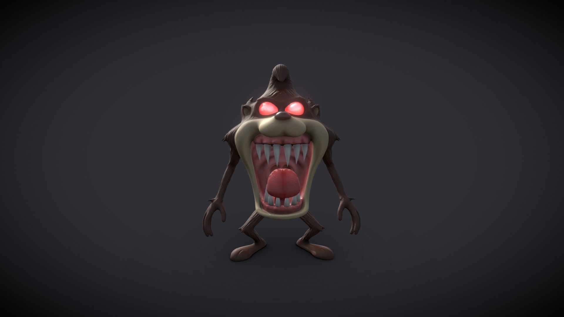 tazmanian model - 3D model by HomeroBotet [325ba9d] - Sketchfab