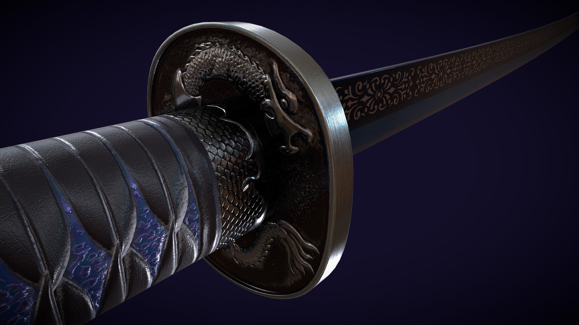 Katana - 3D model by svirkov69 [325de41] - Sketchfab