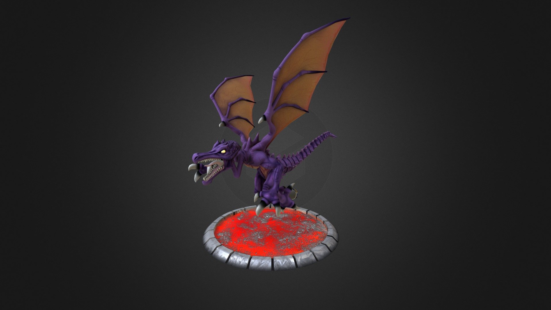 Metroid -- Ridley - 3D model by ZimK [325ebb8] - Sketchfab