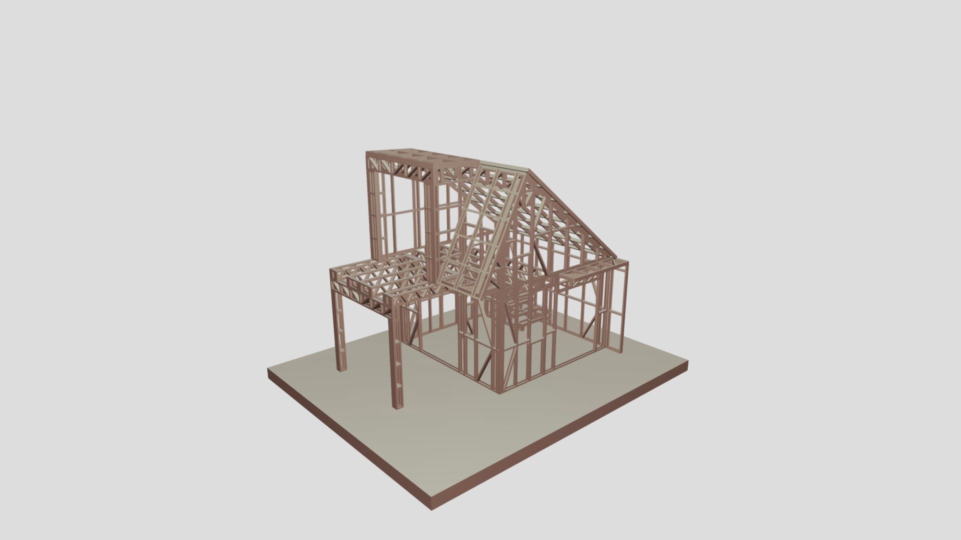 Демо Дом - Download Free 3D model by project-lstk [325effd] - Sketchfab