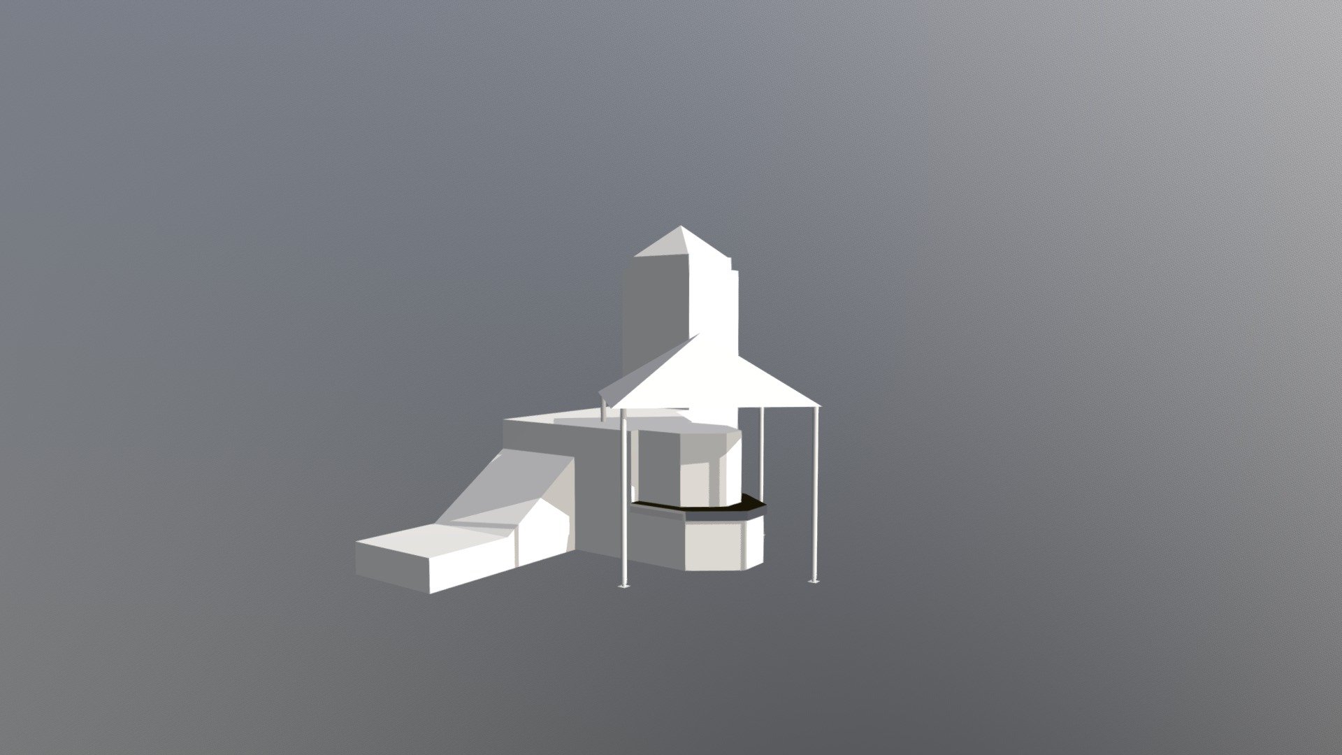 Kiosk Model Weekly - 3D model by elenanimation [3261c2f] - Sketchfab