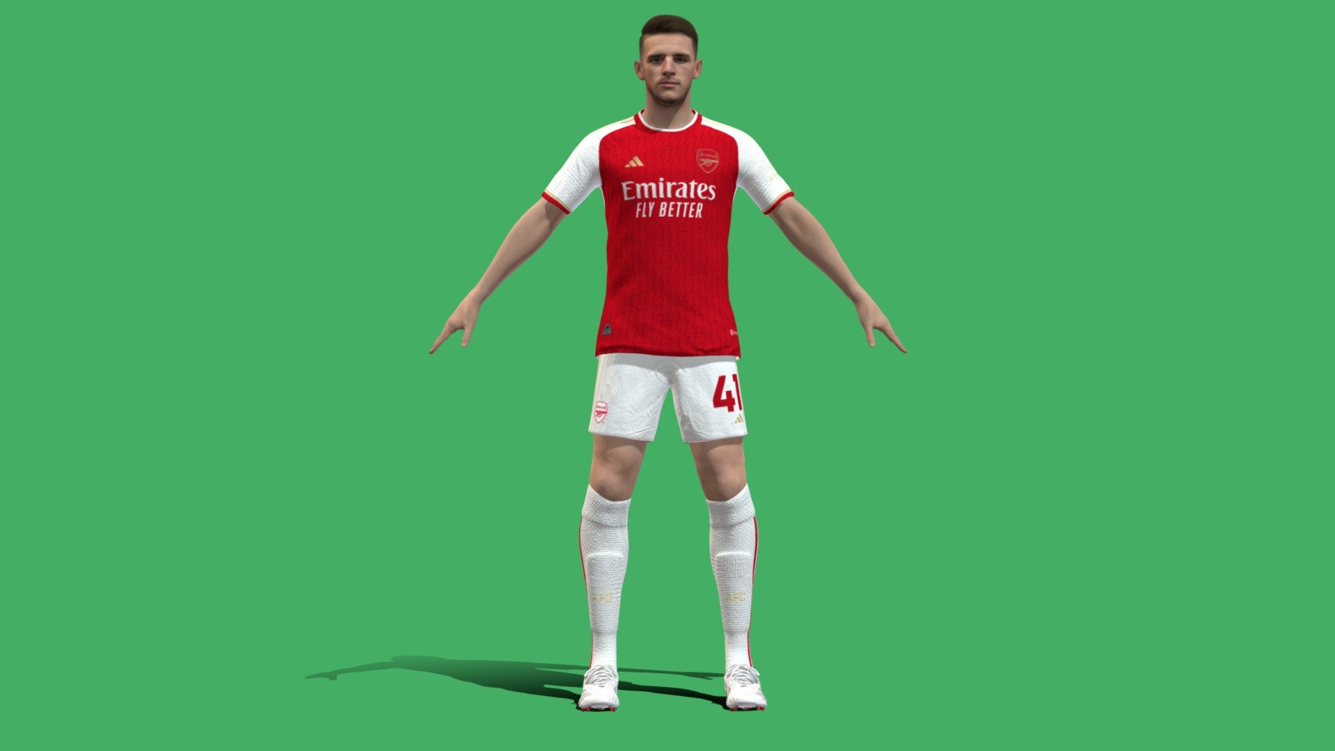 3D Rigged Declan Rice Arsenal 2024 - 3D model by tranduytankts [3262028 ...