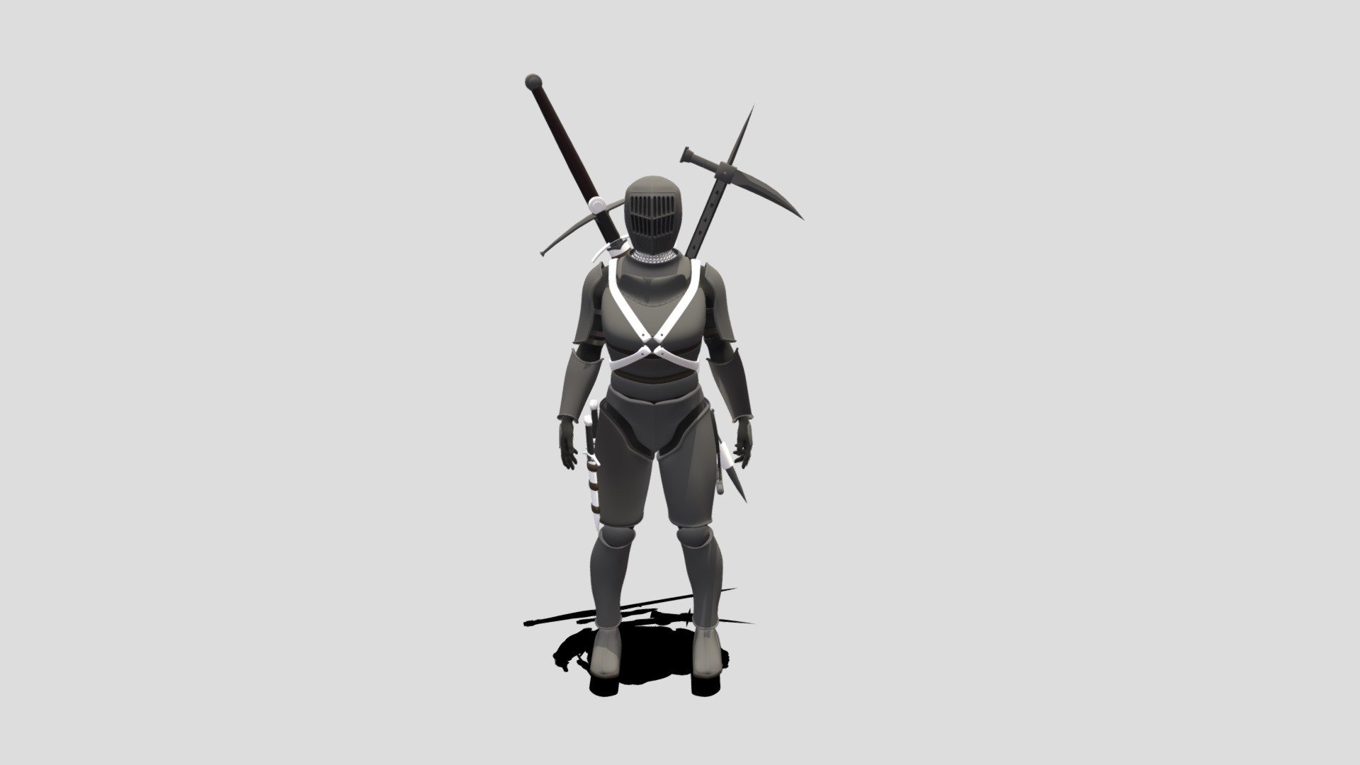 Knight Showcase - 3D model by Dalsha [32620c7] - Sketchfab