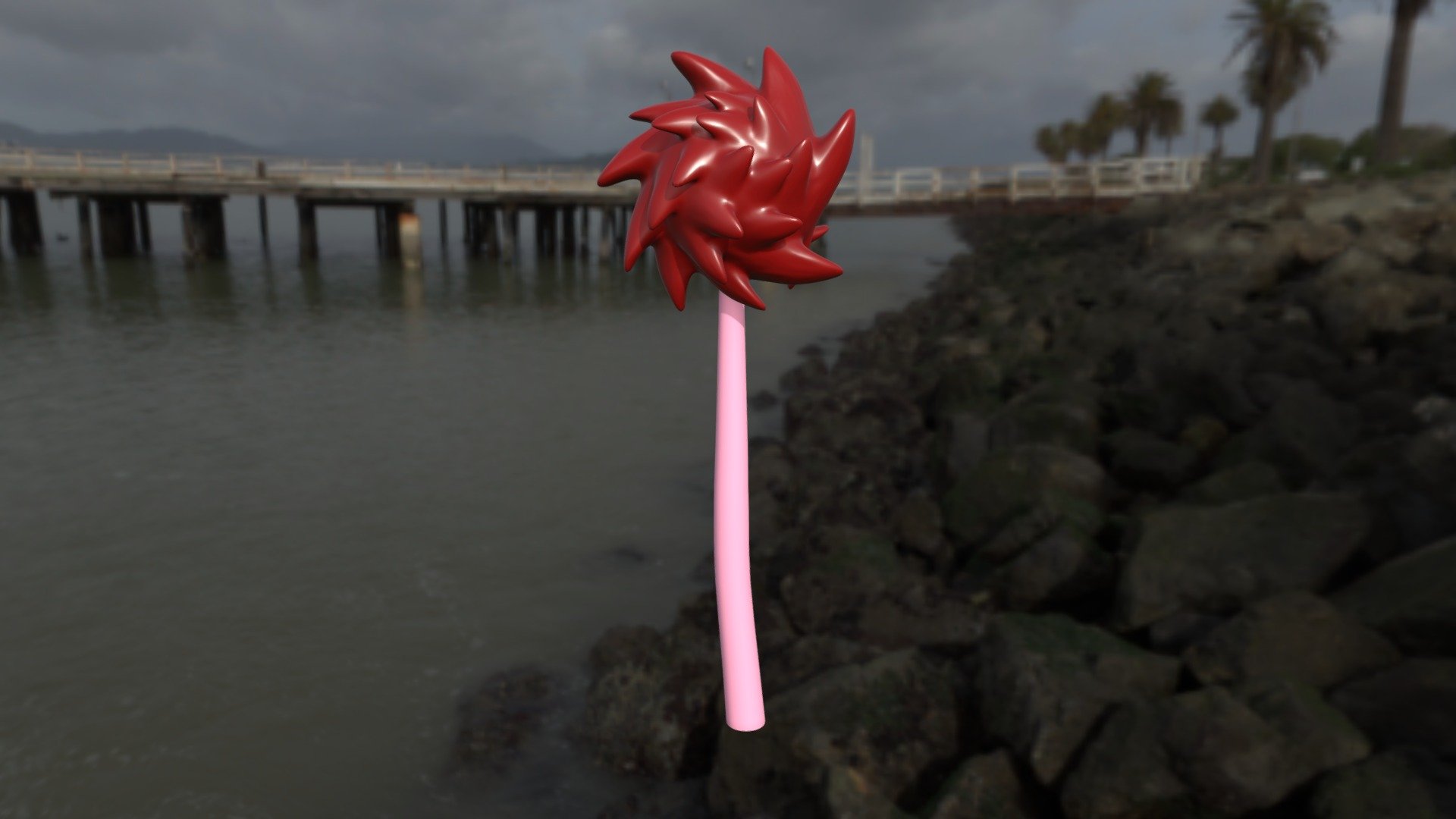 Red Tree - 3D model by Jordan Casavecchia (@jcasavecchia) [326251c ...