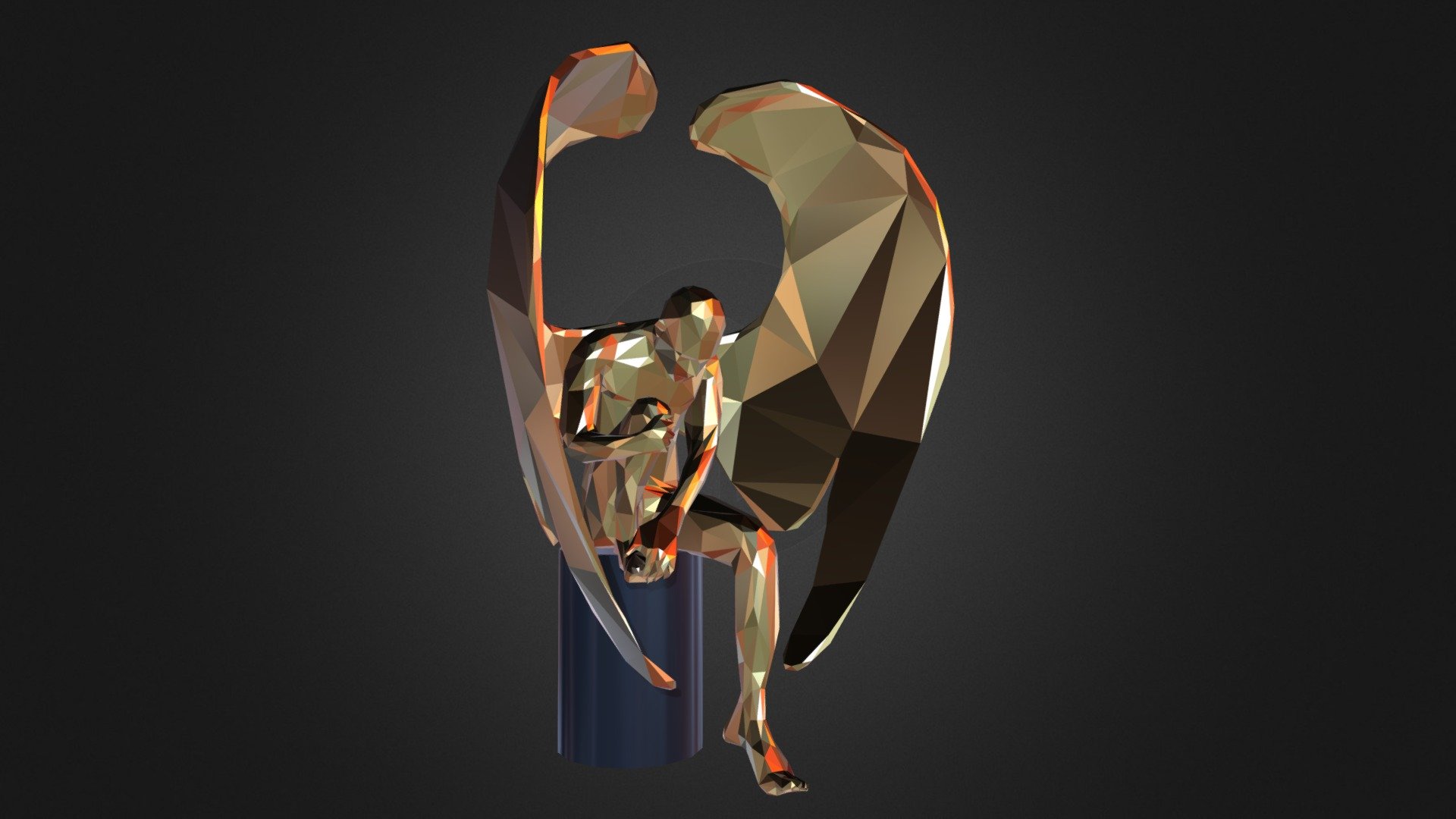 CUPID LOWPOLY - Buy Royalty Free 3D model by DTA DESIGN STUDIO ...