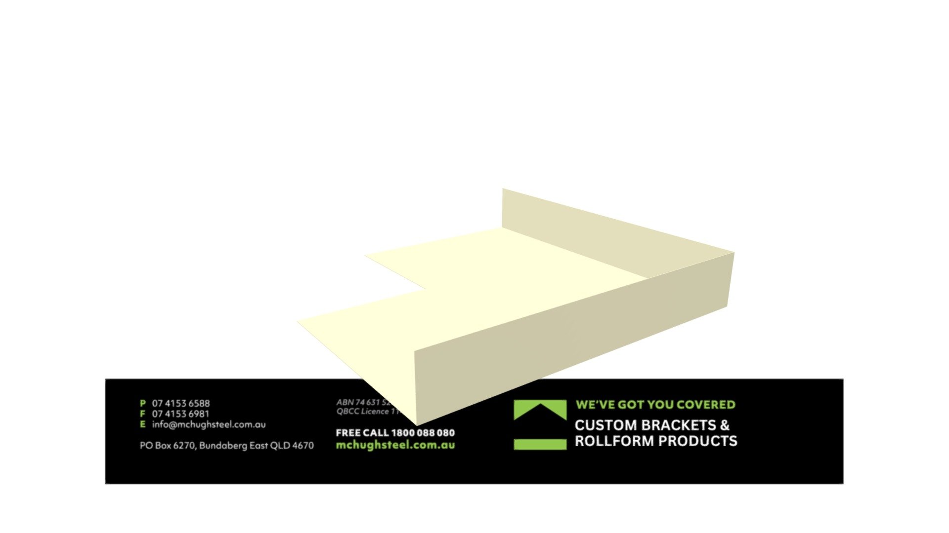 FAIMCC Fascia Internal Mitre Classic Cream - 3D model by mchughsteel ...
