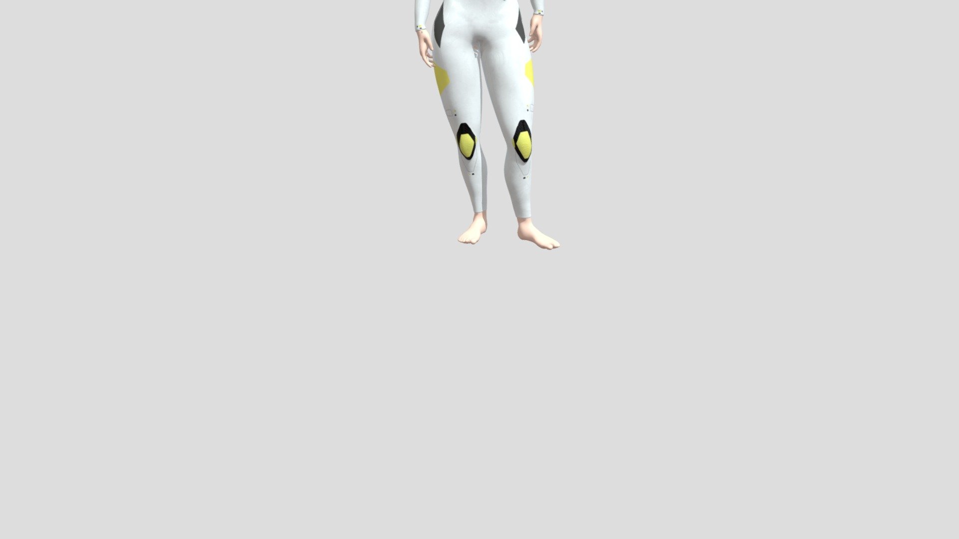 Tech Girl - 3D model by SamanthaRamirez [3263df7] - Sketchfab
