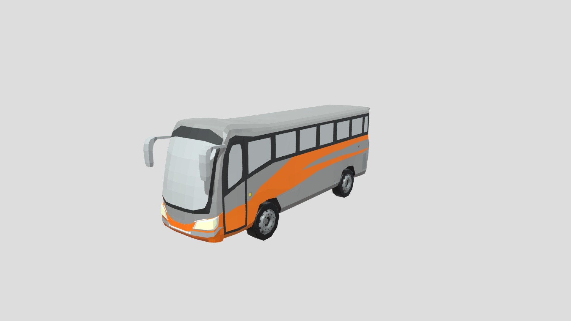 Shuttlebus - Download Free 3D model by businessyuen [3264ec8] - Sketchfab