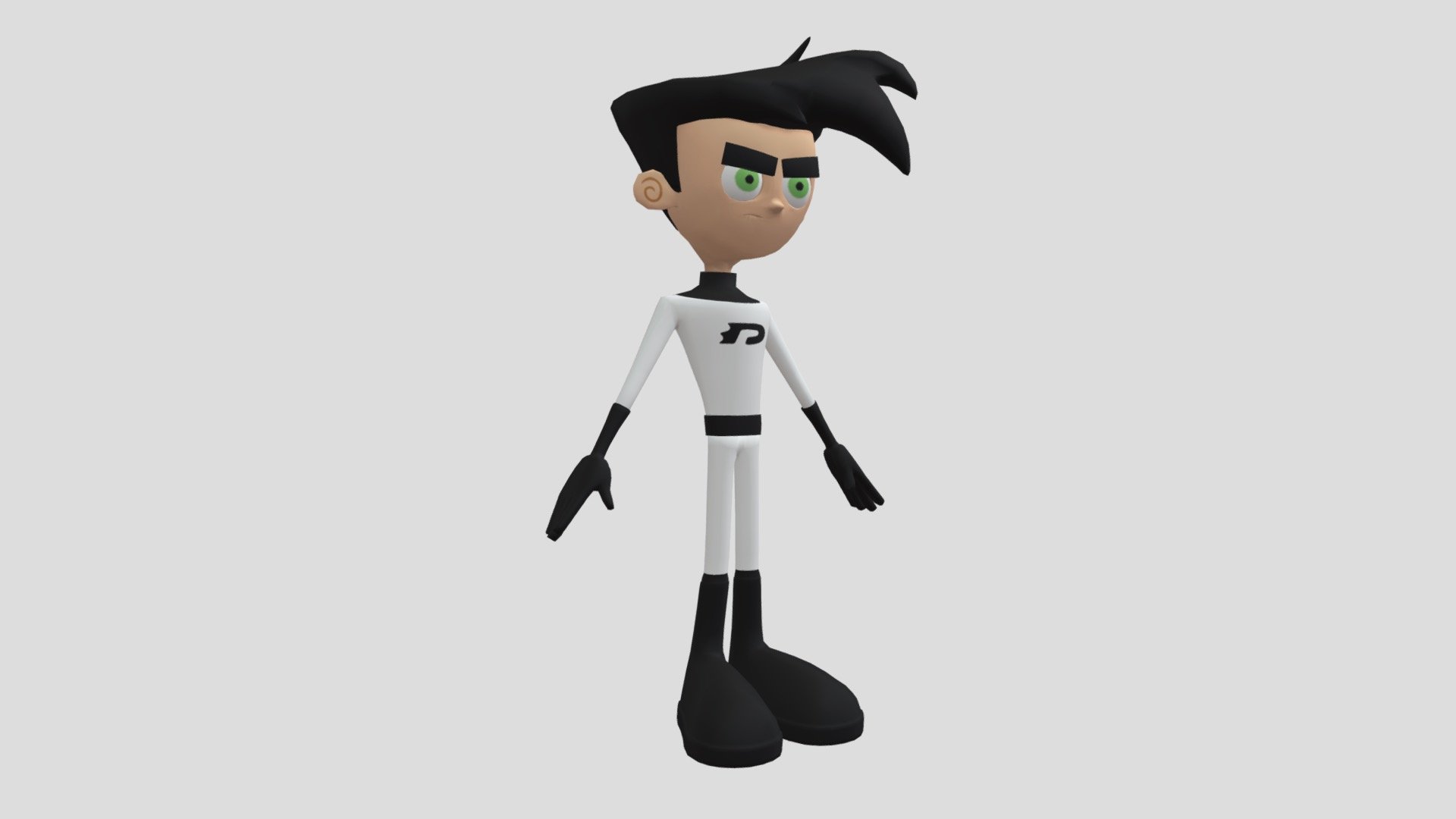NASB - Danny Phantom Costume Alternate - Download Free 3D model by SMF ...