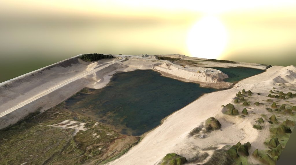Sand quarry - 3D model by Jürgen Aluoja (@jyrgenaluoja) [3267bdf ...