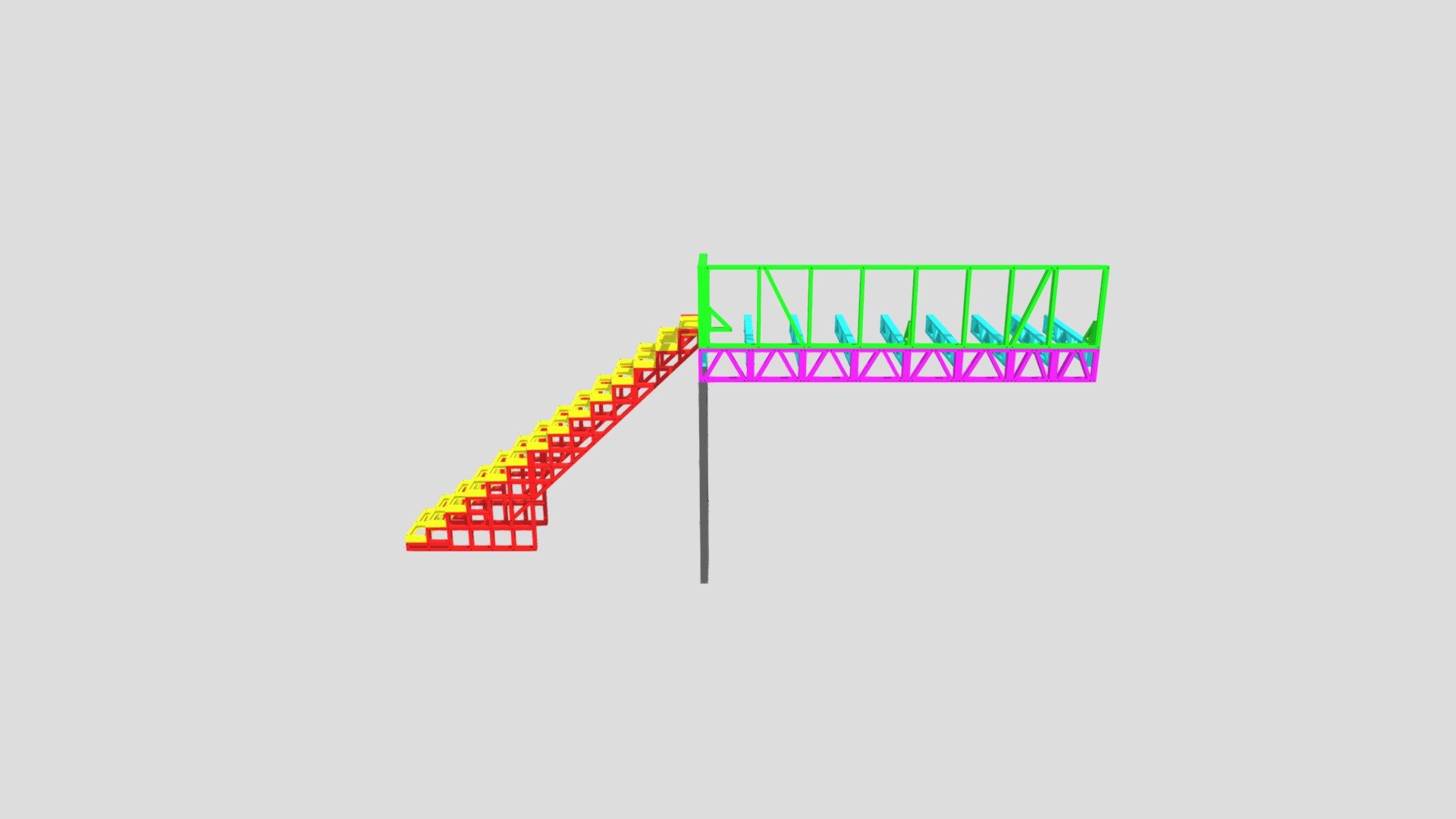 Chris Stairs - Download Free 3D model by nggalampanao [3269116] - Sketchfab