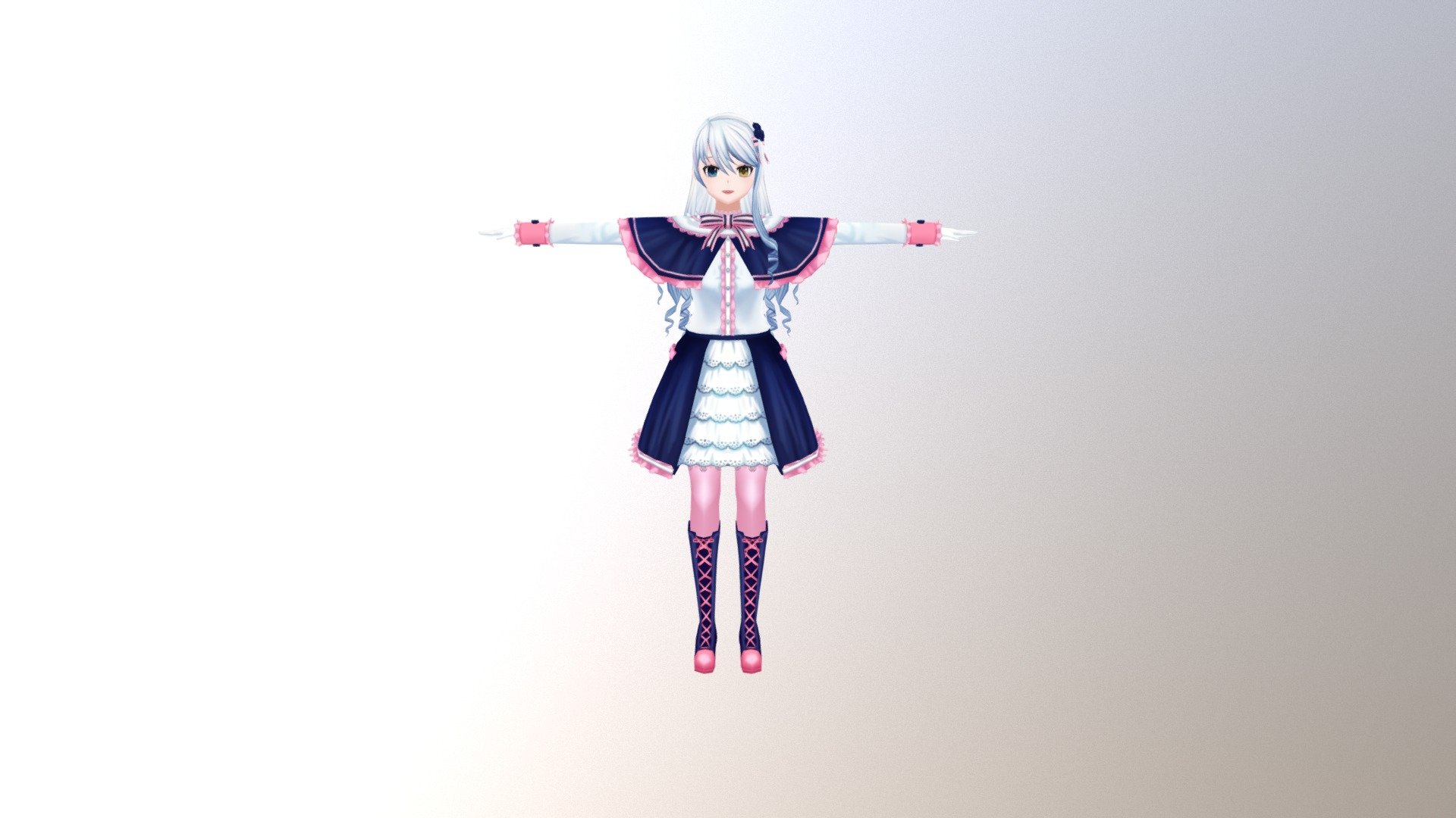 Girl1 10 - Buy Royalty Free 3D model by thebome [3269fe9] - Sketchfab Store