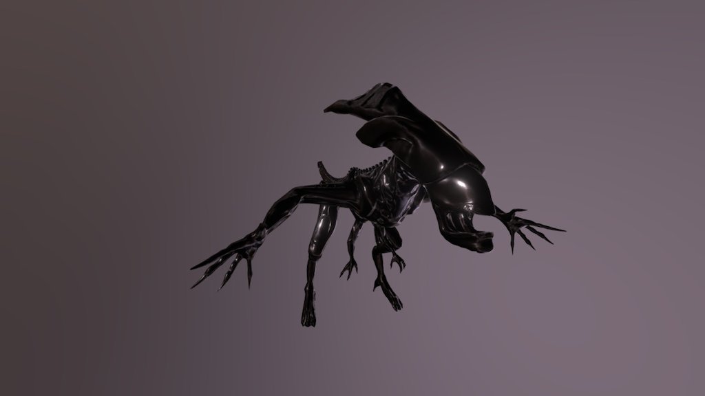 Alien - 3D model by clog [326e5f4] - Sketchfab