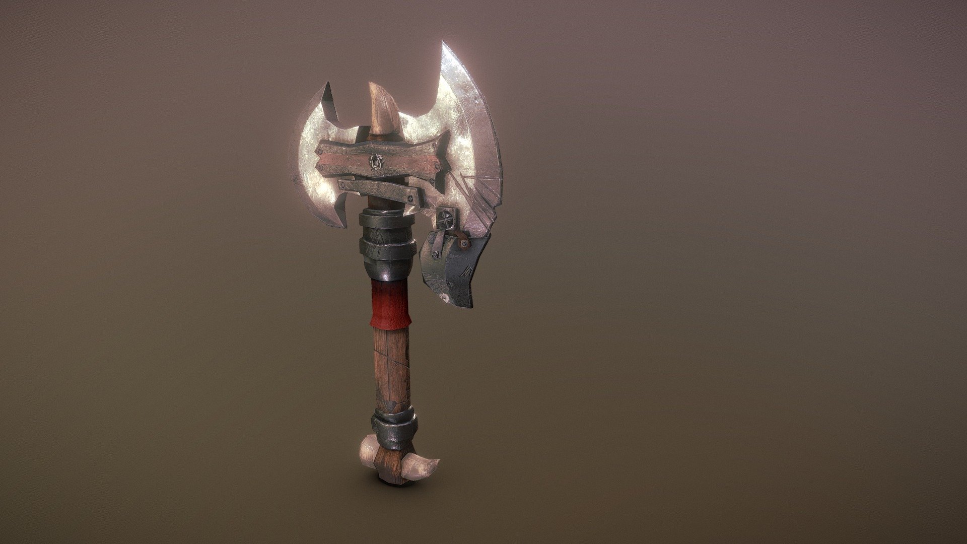 Welcom to VALHALLA (Viking Axe) - Buy Royalty Free 3D model by ...