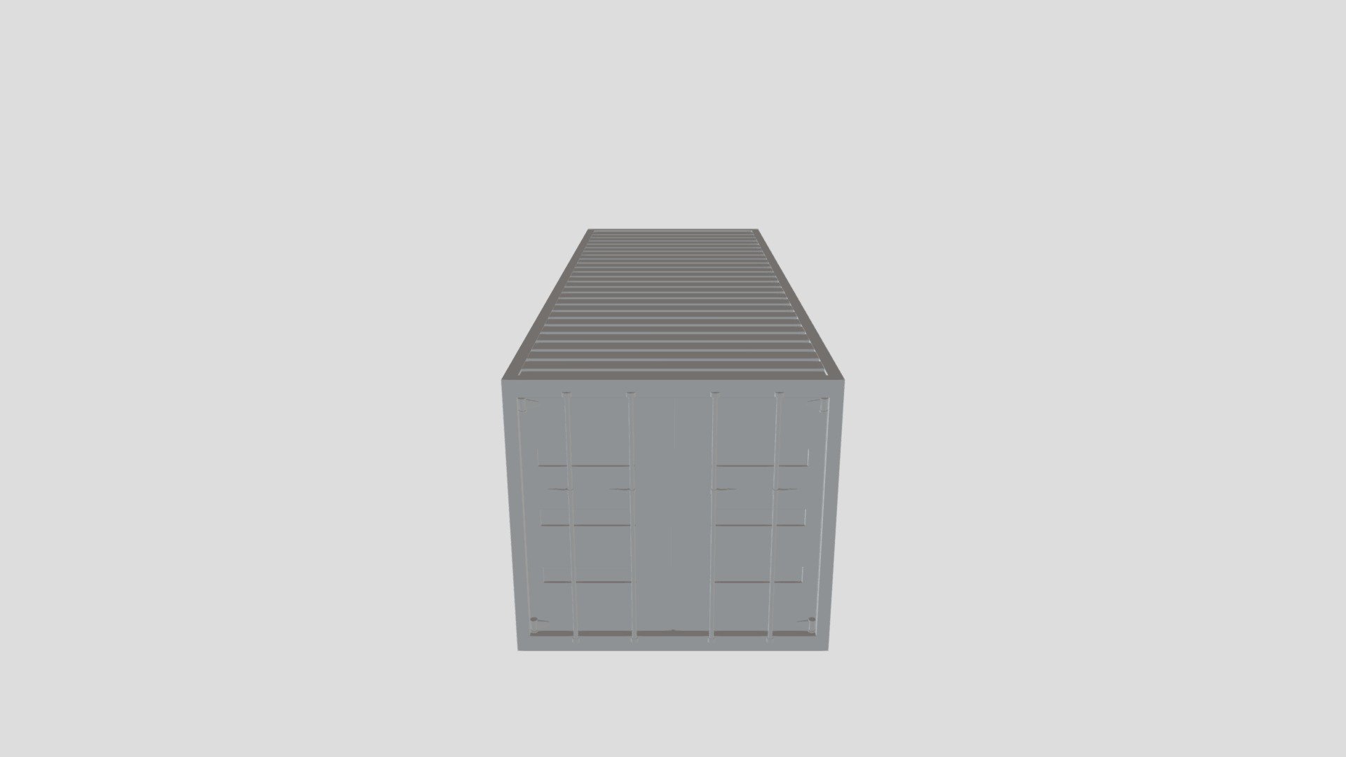Shipping Container - 3D model by justinngreen [327000e] - Sketchfab