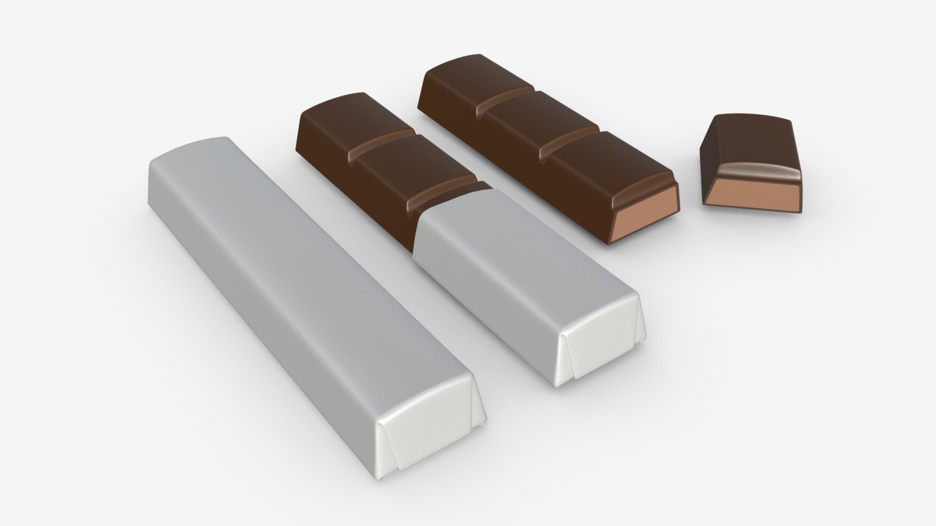 Chocolate bars package - Buy Royalty Free 3D model by HQ3DMOD ...