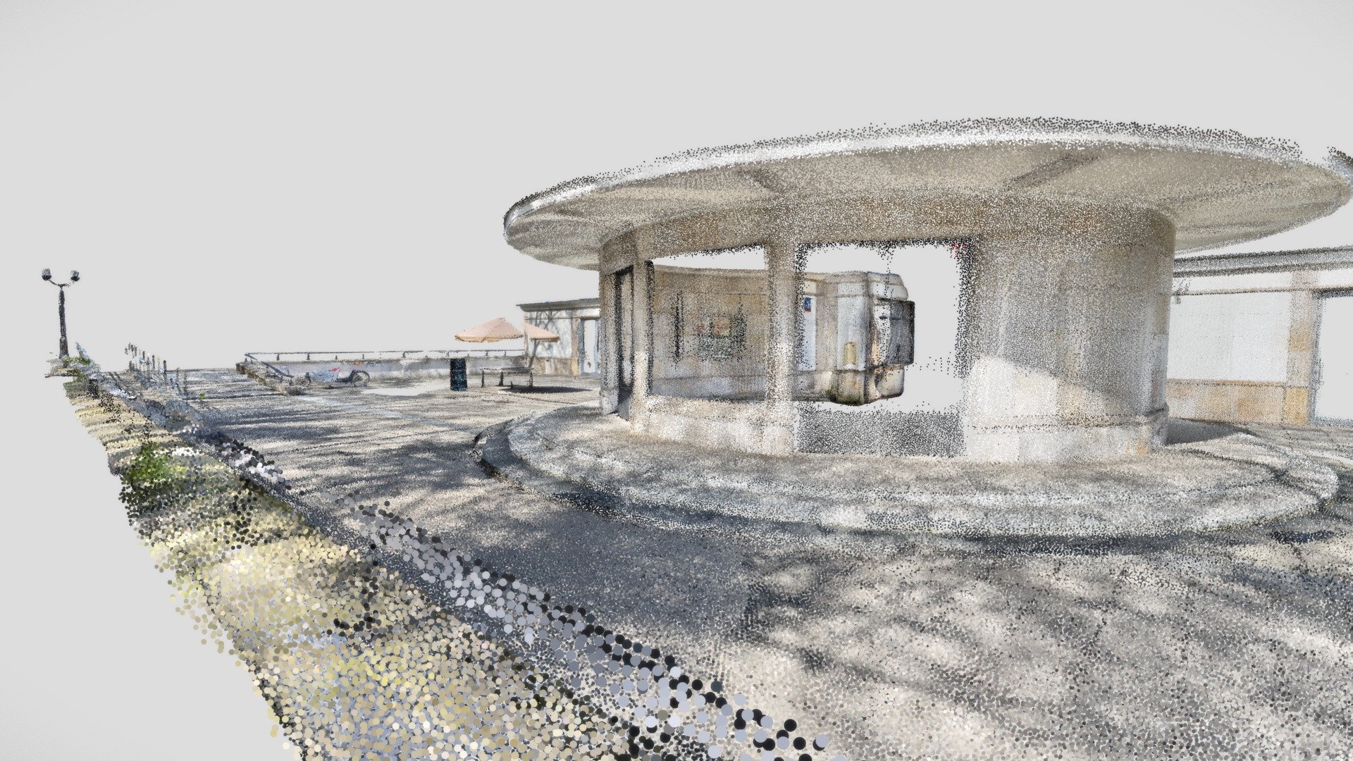 Courtyard with rotunda - iPhone 3d scan - 3D model by Jacek Jaskólski ...