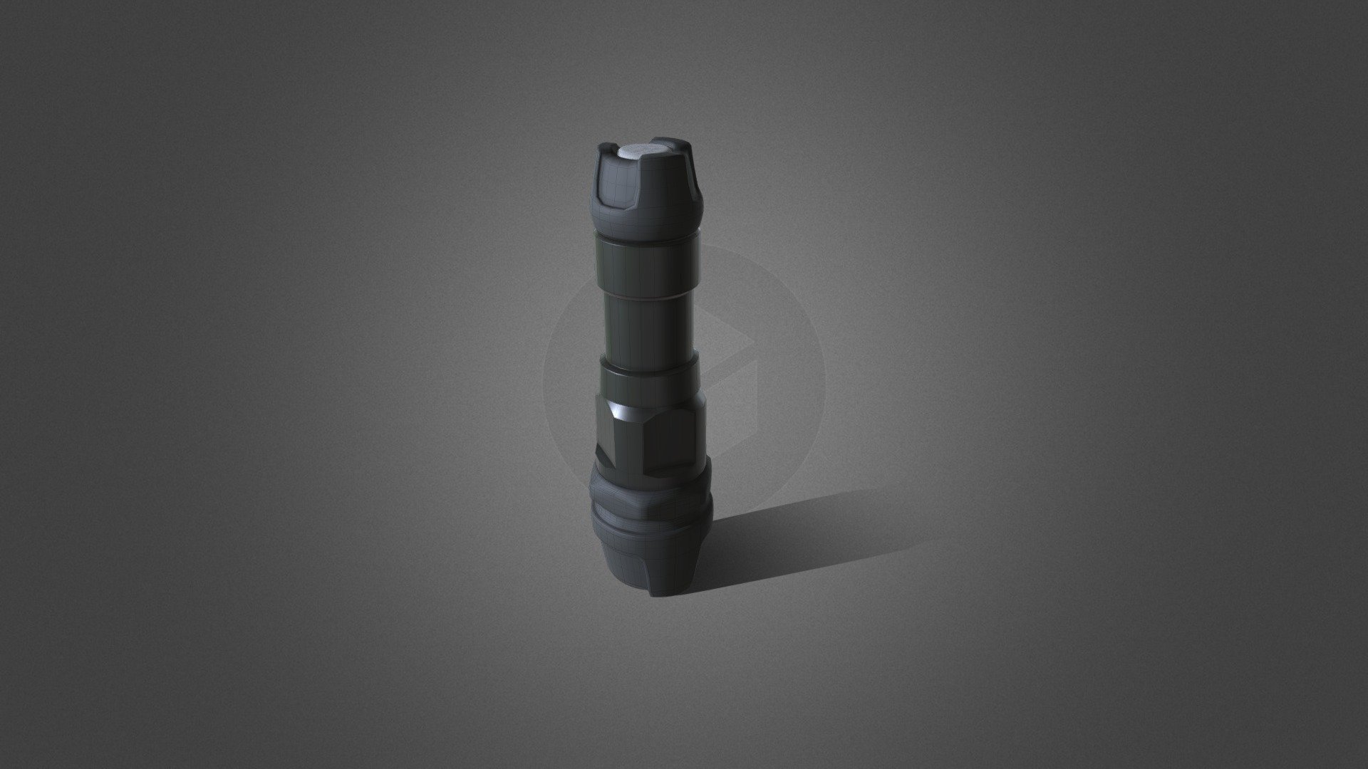 Flashlight - 3D model by andybelcher [32706f5] - Sketchfab