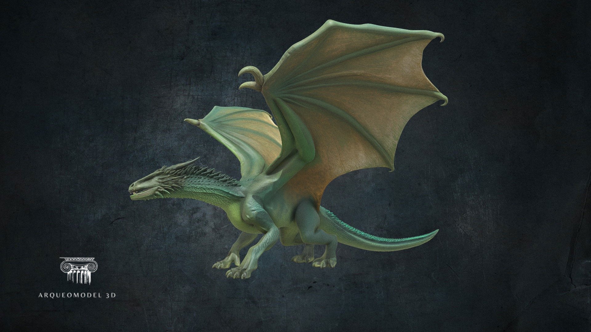 Dragon | 3D Printable - 3D model by Arqueomodel3D (@juanbrualla ...