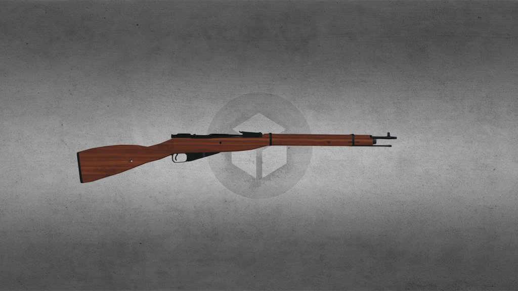 Mosin Rifle - 3D model by AkimYermak [3270bbe] - Sketchfab