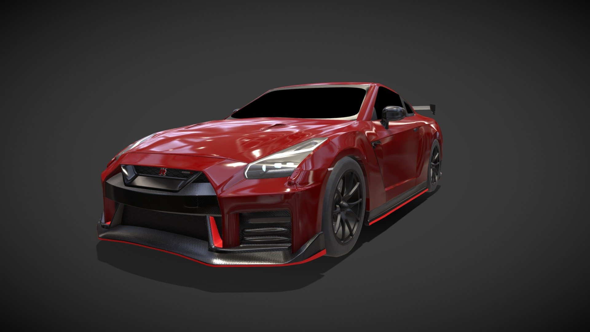 GTR R35 Nismo - Buy Royalty Free 3D model by hidan1199 [32718fc ...