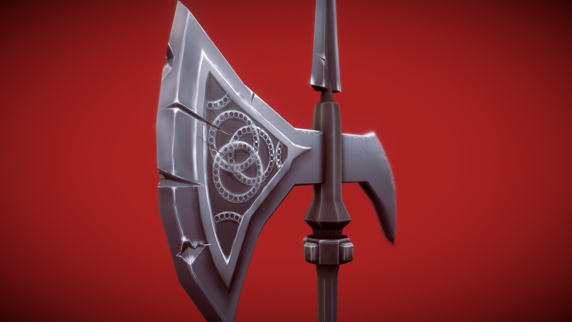 Halberd - Download Free 3D model by Juno (@joholmart) [3273aef] - Sketchfab