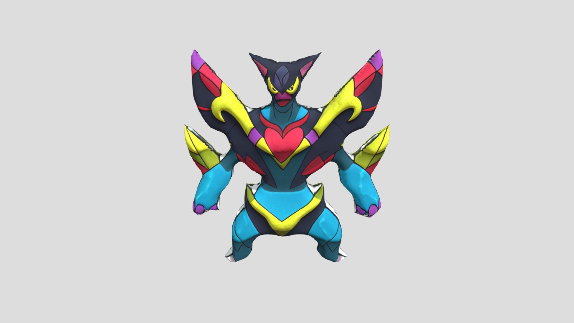 Pokemon Goal 749 - Download Free 3D model by klrxyz [3276cd2] - Sketchfab