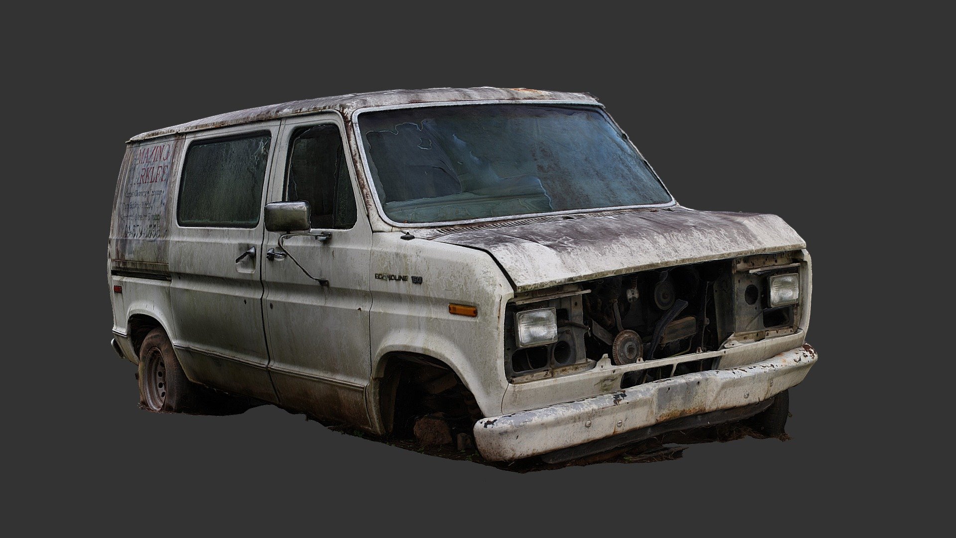 Junk Van 02 (Raw Scan) - Buy Royalty Free 3D model by Renafox ...