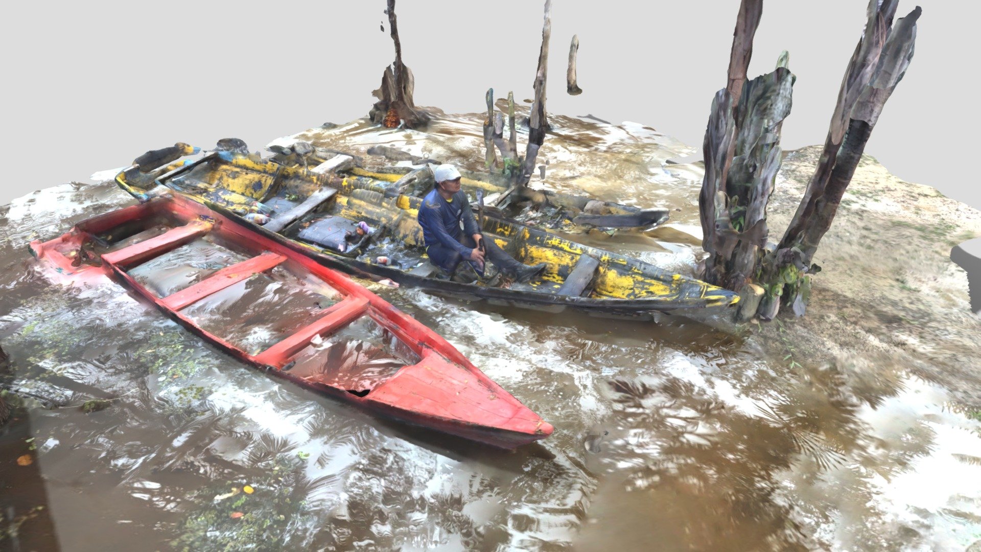 Edwaldo, Amazon River - 3D model by johnnie.miller [3276ff4] - Sketchfab