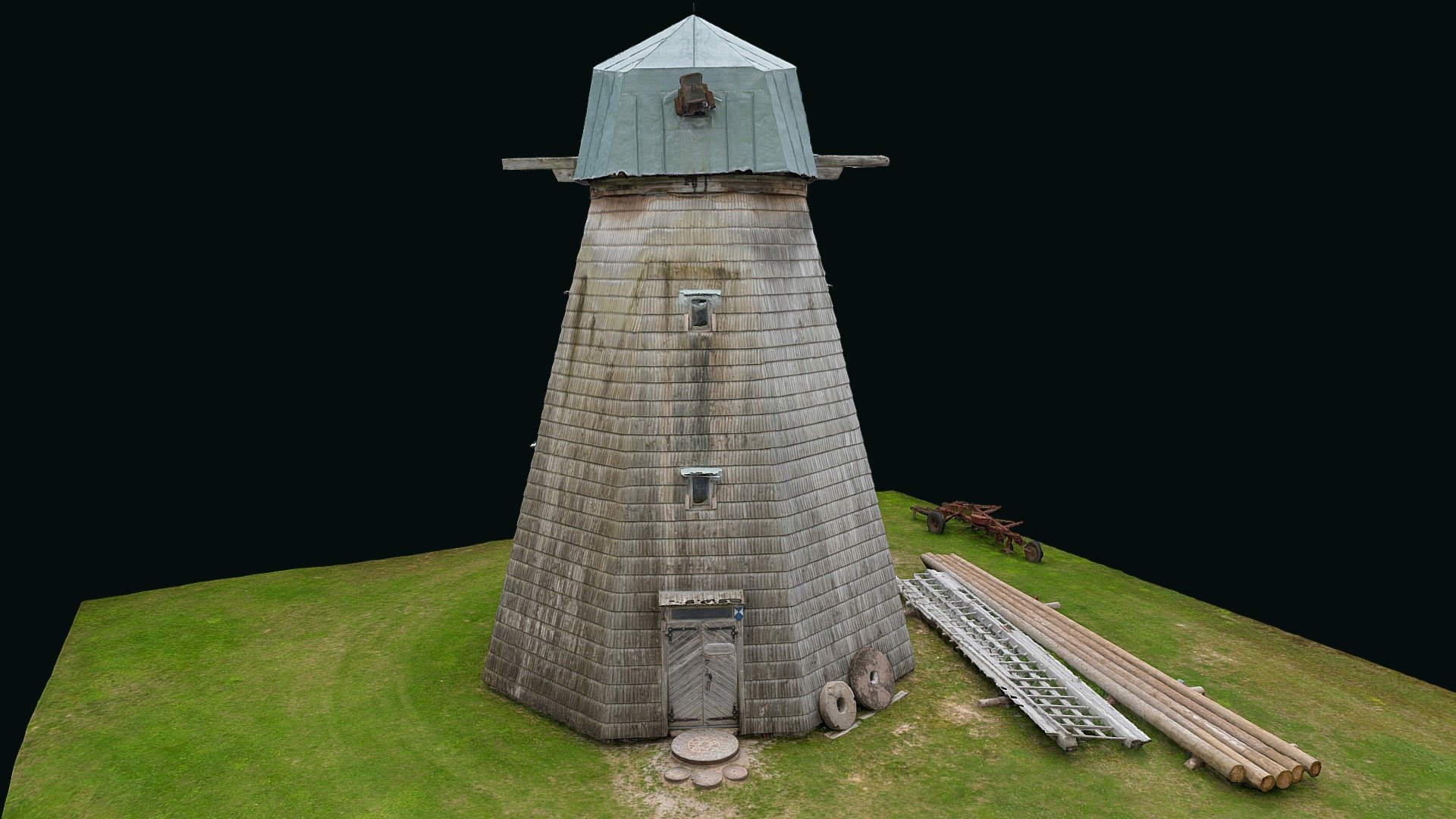 Ausekļu windmill - 3D model by Saulius.Zaura [3277538] - Sketchfab