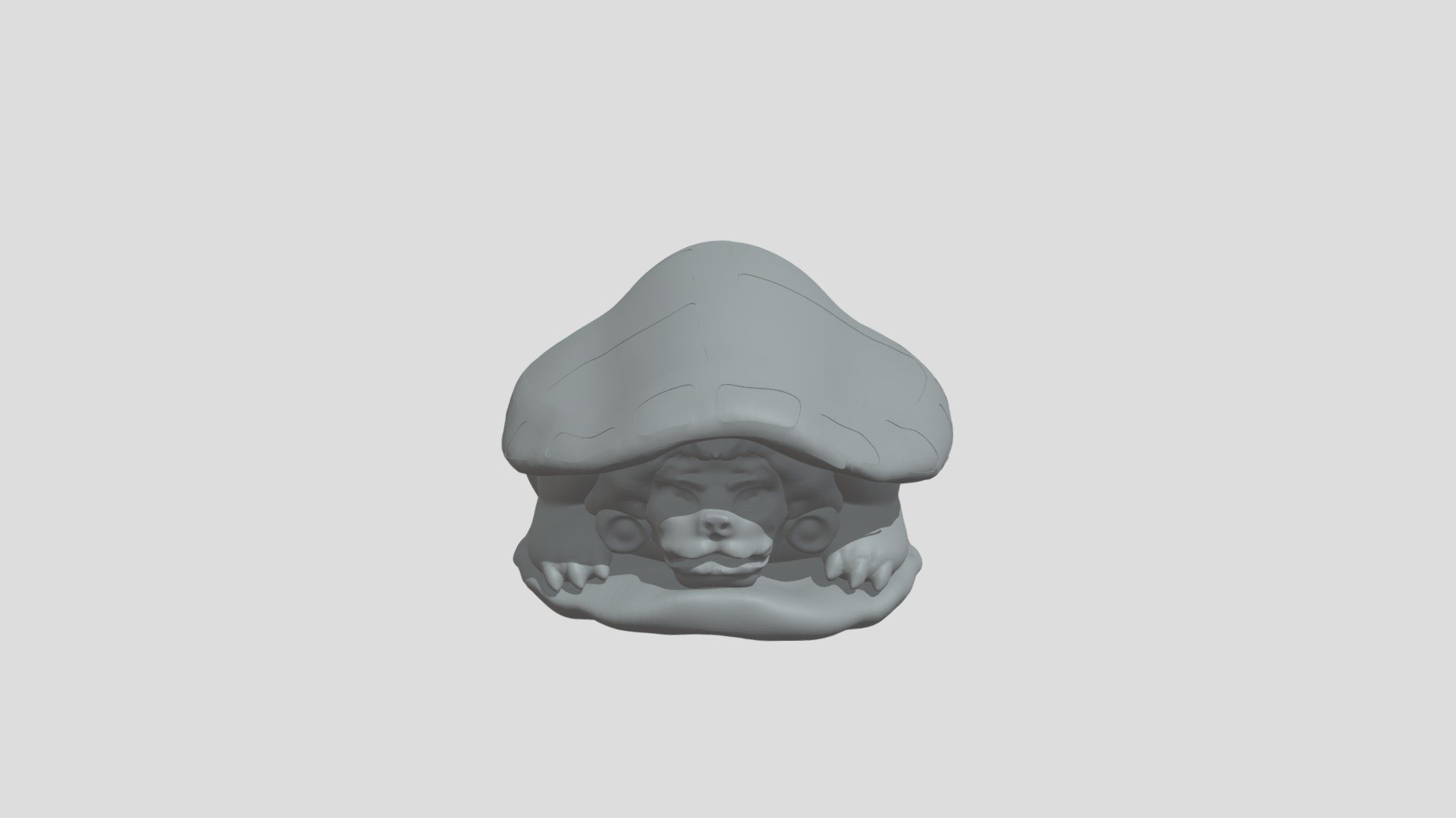 Mayan Turtle God - 3D model by Canadian Wolf (@MisterWolf) [3277627 ...