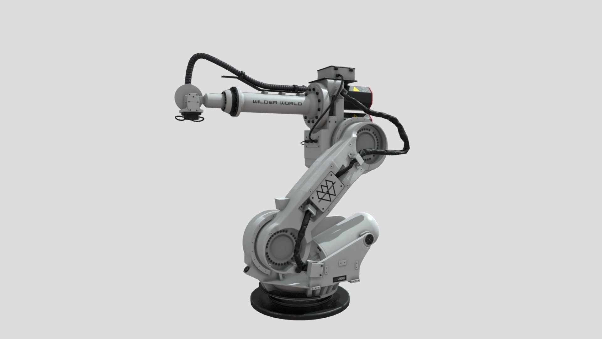Robotic arm - 3D model by Kostas (@Kostas.Massios) [3277755] - Sketchfab